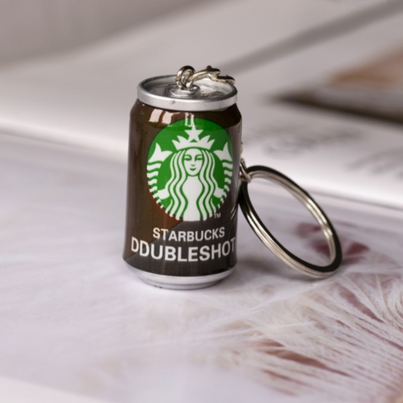 Accessories | Simulation Canned Starbucks Keychain | Poshmark